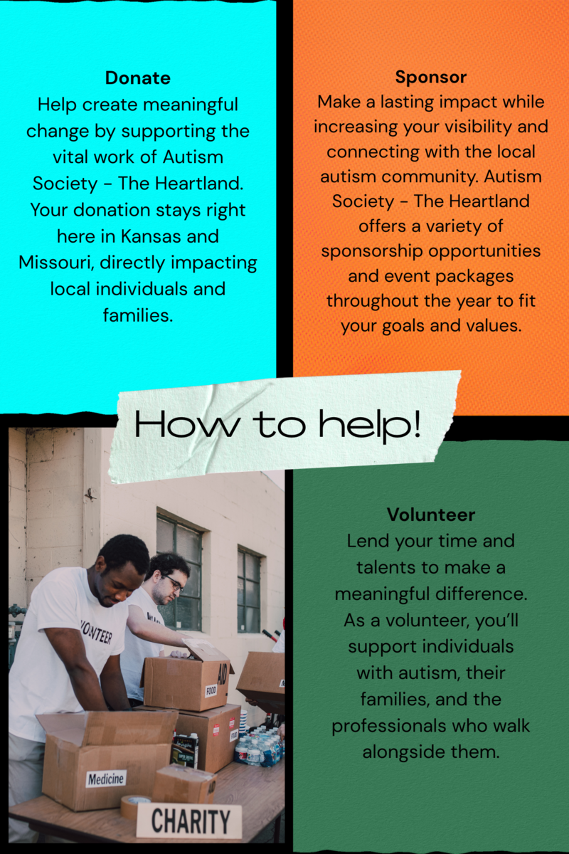 Autism Society of the Heartland :: How To Help